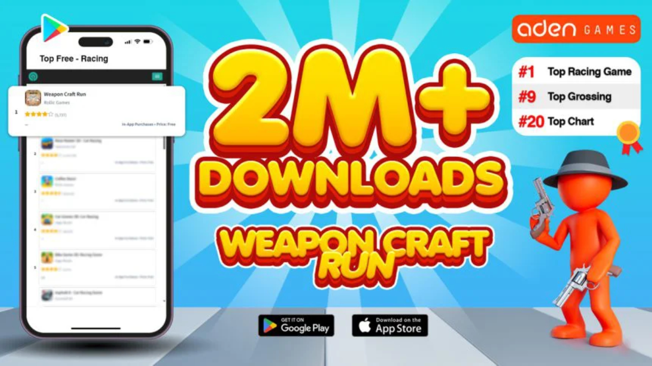 Türk Oyunu Weapon Craft Run 2 Milyon İndirmeyi Aştı