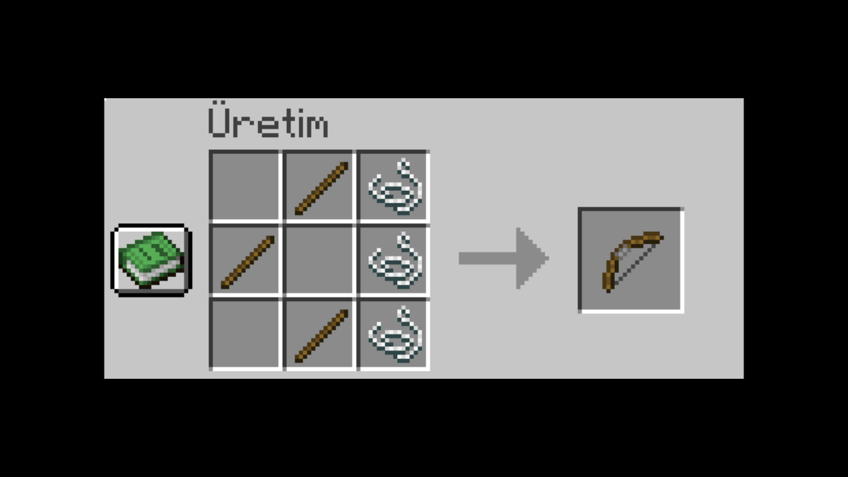 Minecraft Ok ve Yay Yapımı - Detaylı Rehber (2025)