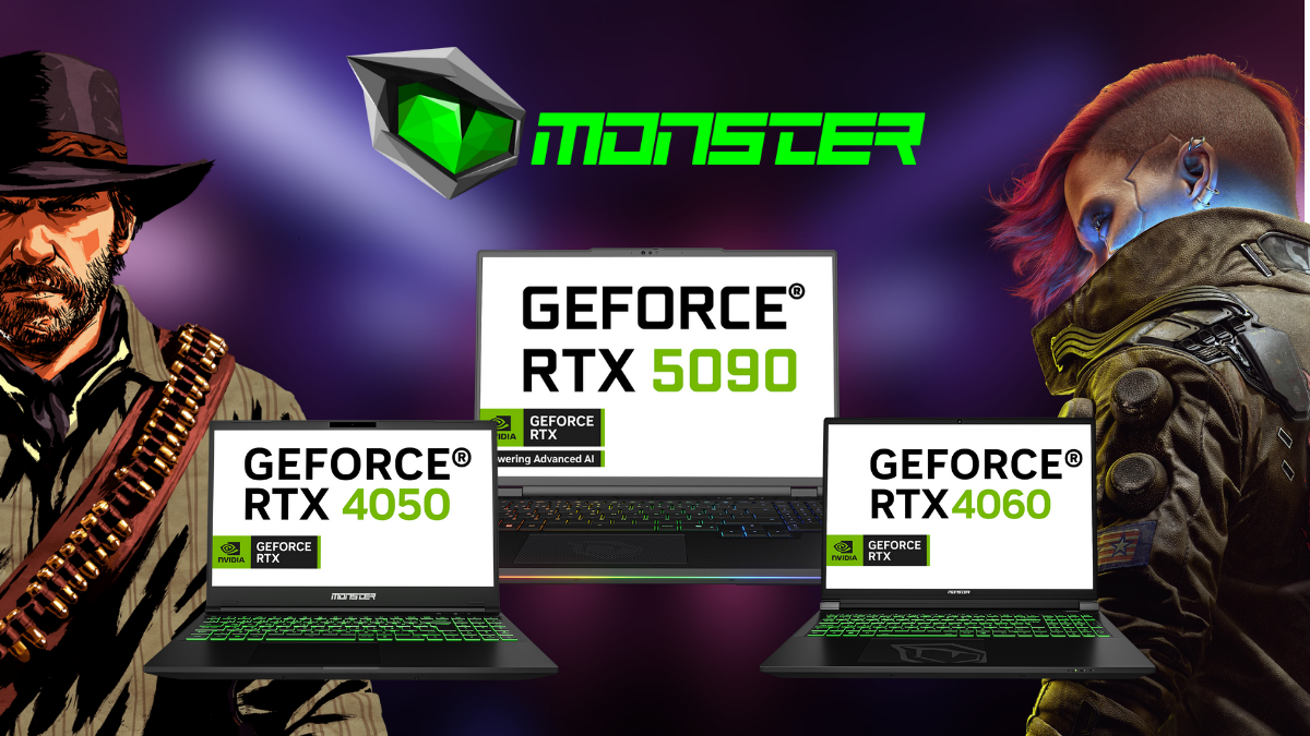 Monster'dan Yüksek Performanslı Oyuncu Laptop Önerileri!