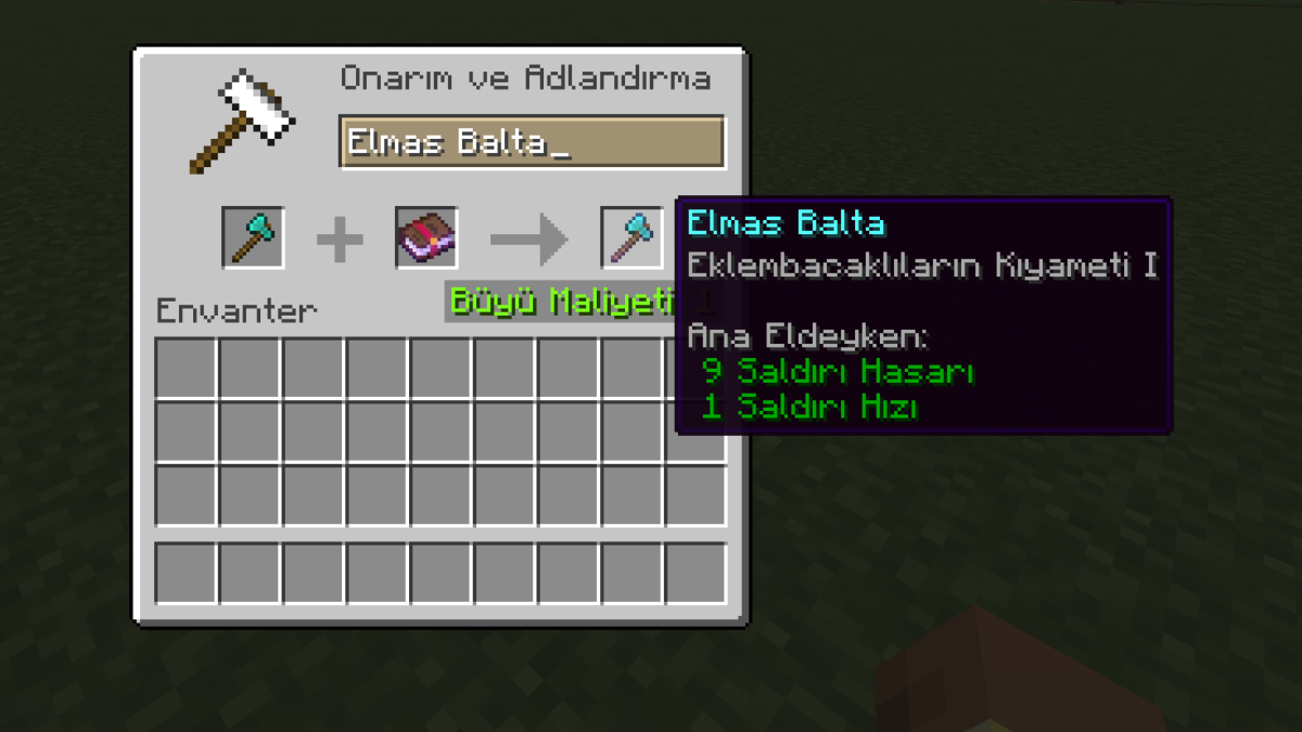 Minecraft En İyi Balta Büyüleri Hangileri? (2025)