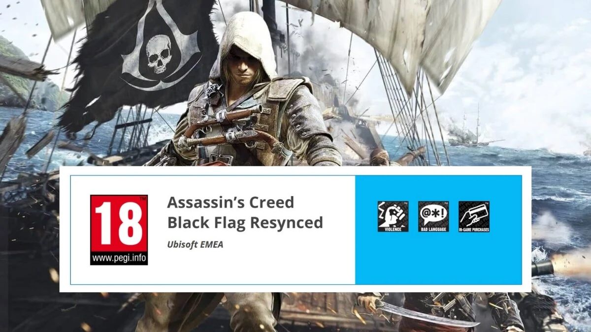 Assassin’s Creed IV: Black Flag Resynced Derecelendirildi!
